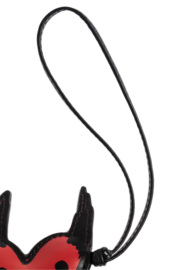 Zadig&Voltaire Leather Keychain - Black