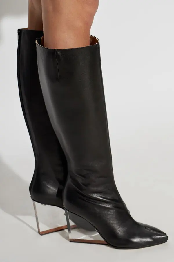 MAISON MARGIELA Tabi Plexi Claw Wedge Boots