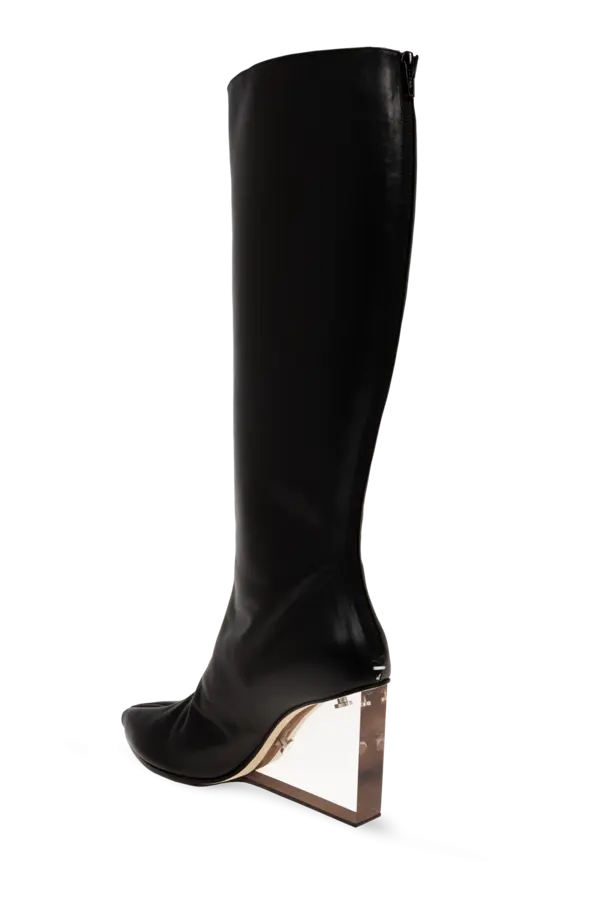 MAISON MARGIELA Tabi Plexi Claw Wedge Boots