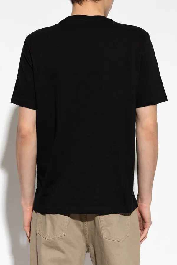 Paul Smith T-shirt With Colorful Print - Black