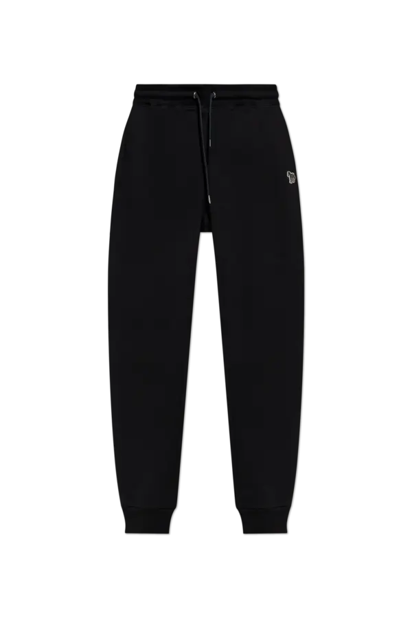 Paul Smith Sweatpants With Patch - Black