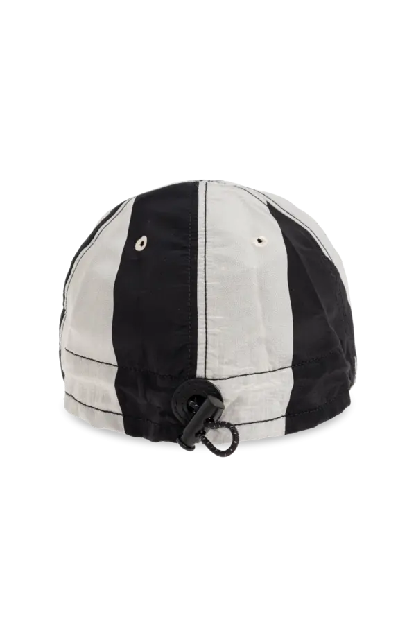 Jacquemus Striped Baseball Cap - Grey