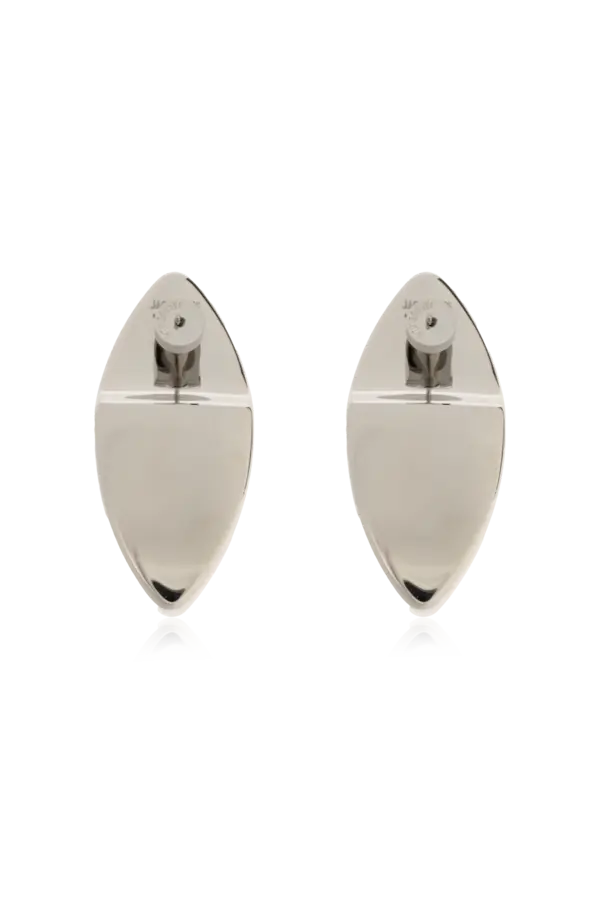 Jacquemus Sculptural Two Tone Earrings - Gold