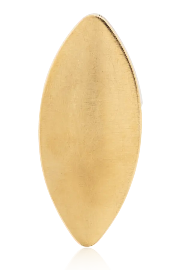 Jacquemus Sculptural Two Tone Earrings - Gold