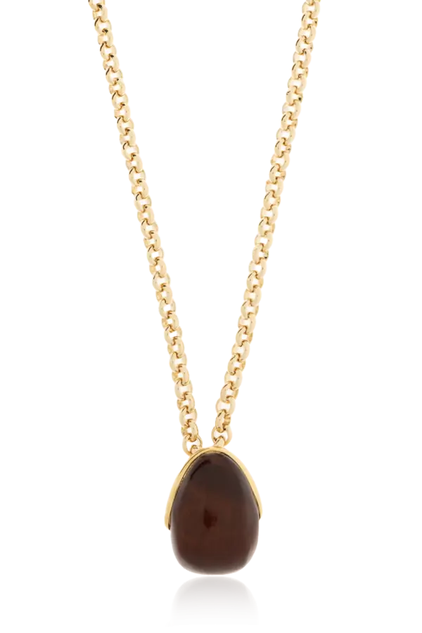 Jacquemus Short Necklace With Pendant - Gold