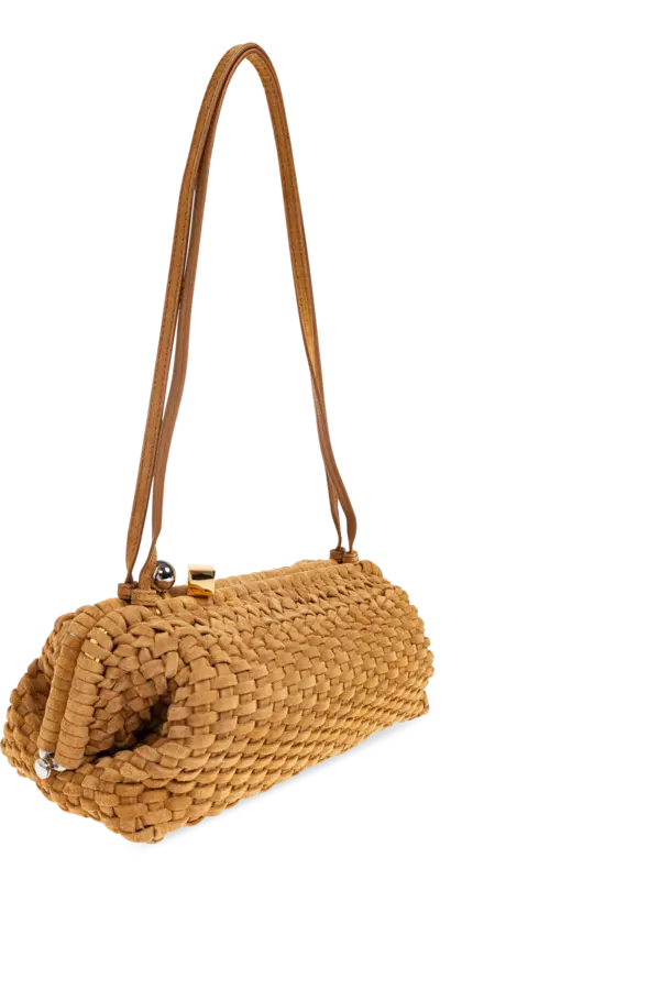 Jacquemus Suede "salon" Shoulder Bag - Brown