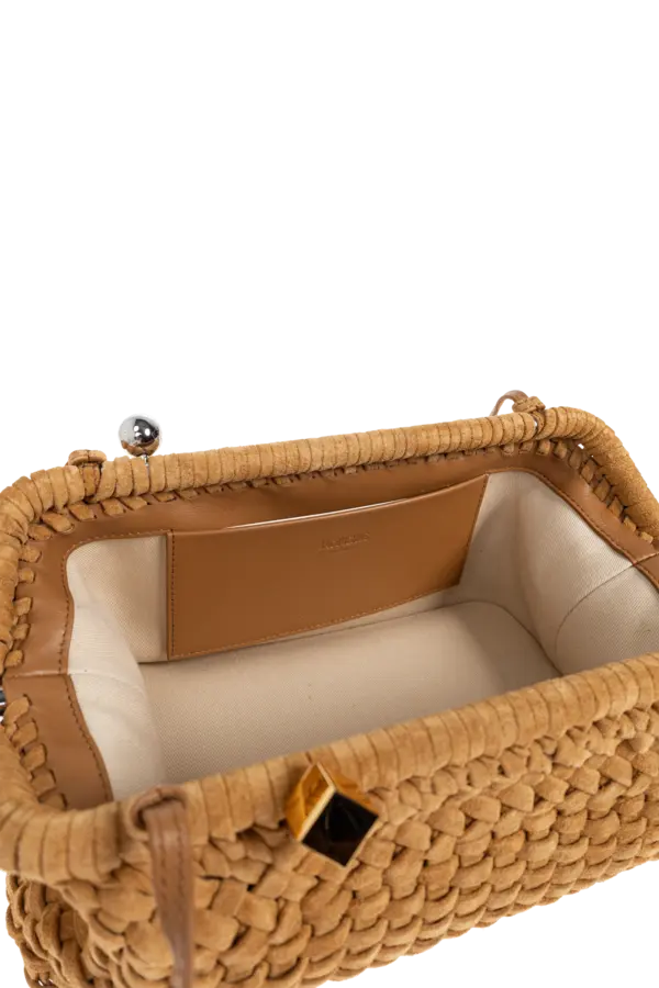 Jacquemus Suede "salon" Shoulder Bag - Brown