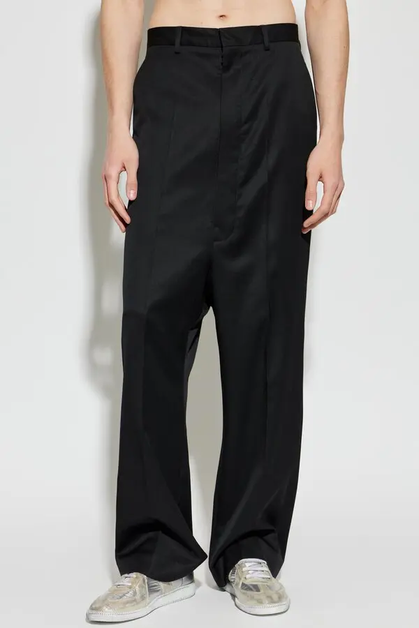 MAISON MARGIELA Wool Pleated Trousers