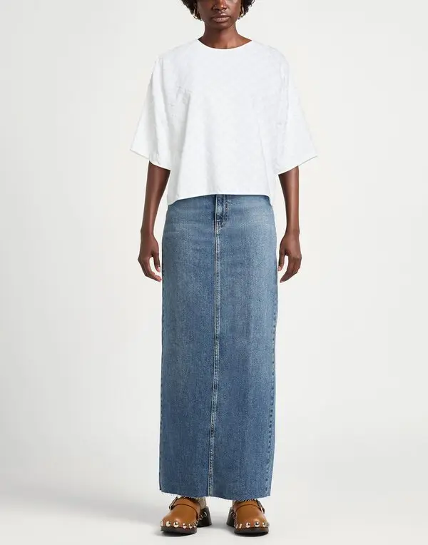 Alpha Studio Short Sleeve Top - White