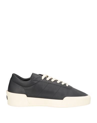 Fear Of God Leather Low-top Sneakers - Black