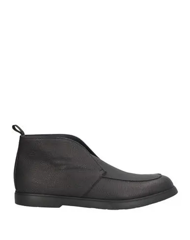 BALDININI Ankle Boots In Leather - Black