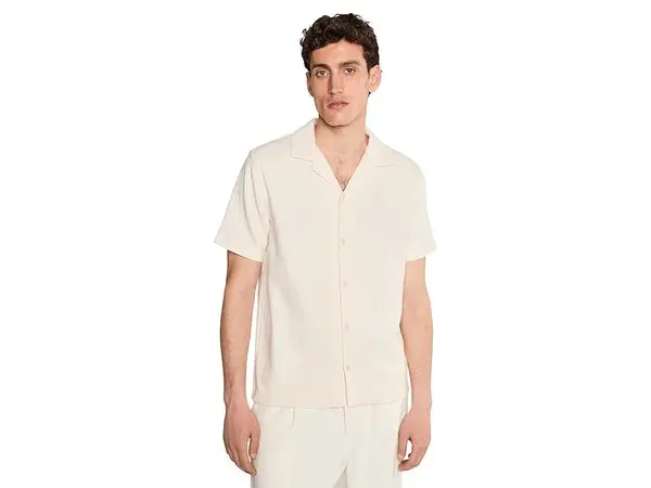 Vince Cabana Shirt Clothing - Bone