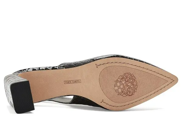 Vince Camuto Hamden Buckle Slingback Pumps - Olive