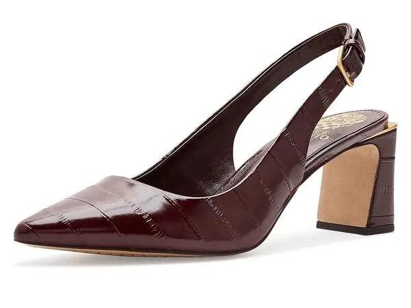 Vince Camuto Hamden Buckle Slingback Pumps - Pink