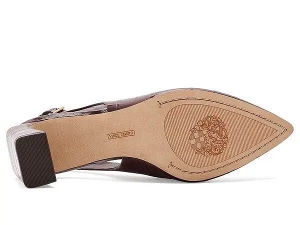Vince Camuto Hamden Buckle Slingback Pumps - Pink