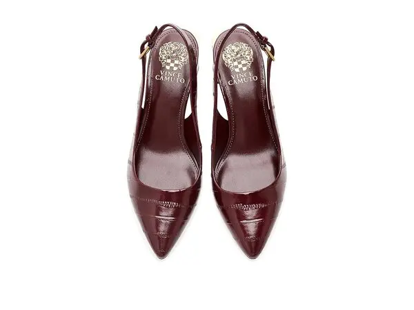 Vince Camuto Hamden Buckle Slingback Pumps - Pink