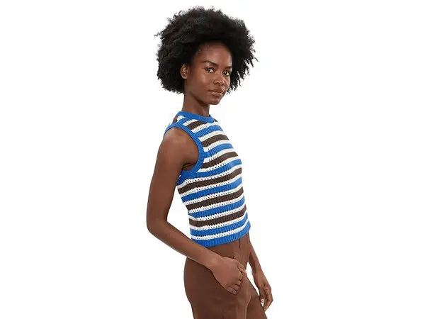 Madewell Loriana Texture Stripe Tank Vest