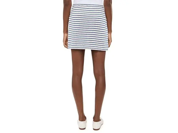 Madewell Tuck Stitch Stripe Skirt