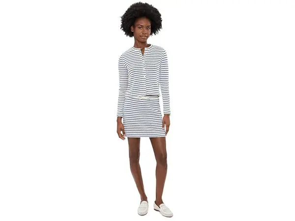 Madewell Birdie Tuck Stitch Stripe Top