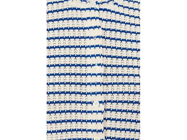 Madewell Birdie Tuck Stitch Stripe Top
