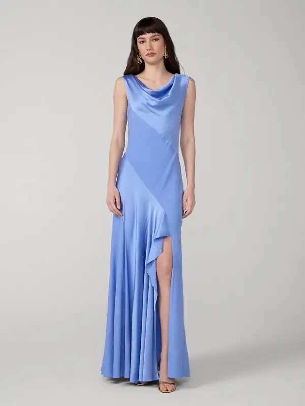 Diane Von Furstenberg Darcy Maxi Dress - Cloud Blue