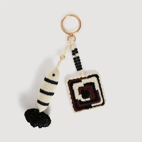 Sandro Hand Crochet Keyring