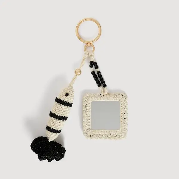 Sandro Hand Crochet Keyring