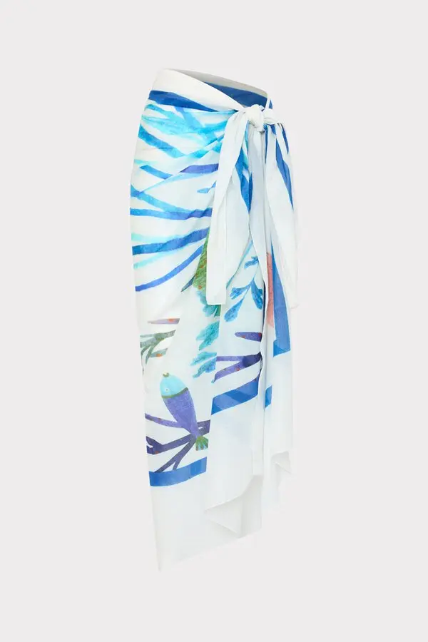 MILLY CABANA Under The Ocean Sarong - Blue