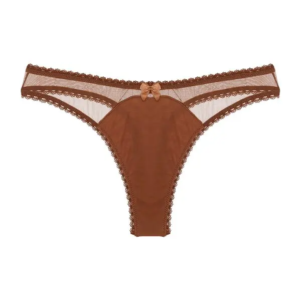 JOURNELLE Victoire Thong Cannelle - Brown