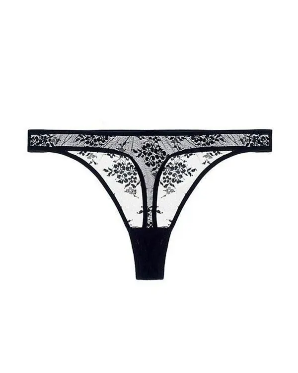 JOURNELLE Romy Thong Noir - Black