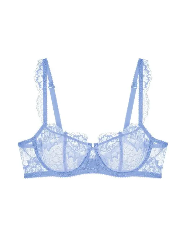 JOURNELLE Isabel Balconette Bra Mer - Blue