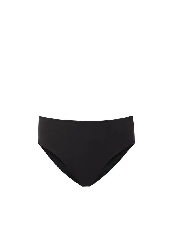 CHANGE OF SCENERY Classic Midrise Bikini Bottom - Black