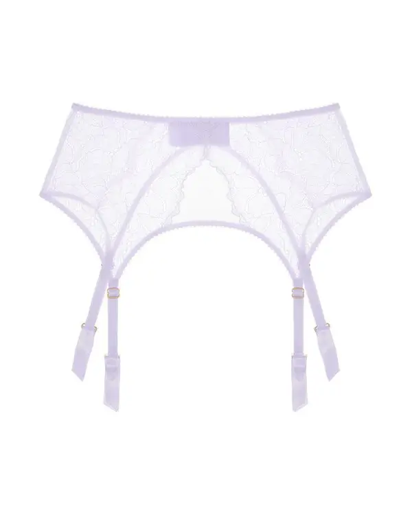 JOURNELLE Lexi Suspender Belt - Purple