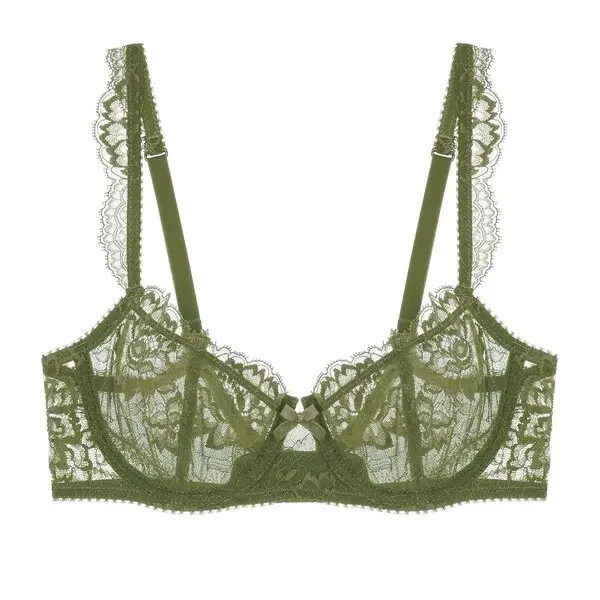 JOURNELLE Isabel Balconette Bra Picholine - Green