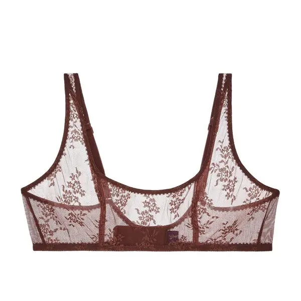 JOURNELLE Romy Scoop Bralette Marron - Brown