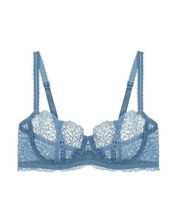 JOURNELLE Allegra Balconette Bra Parisian - Blue