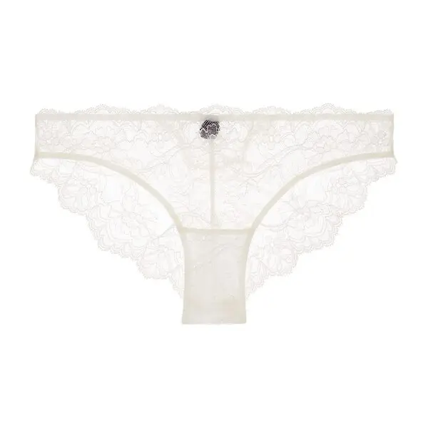 JOURNELLE Anais Lace Bikini Bottom - White