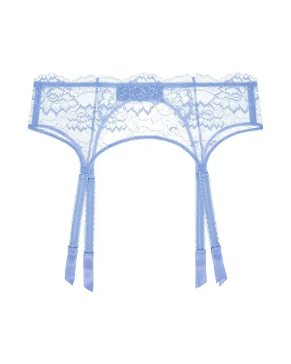 JOURNELLE Isabel Suspender Belt - Blue