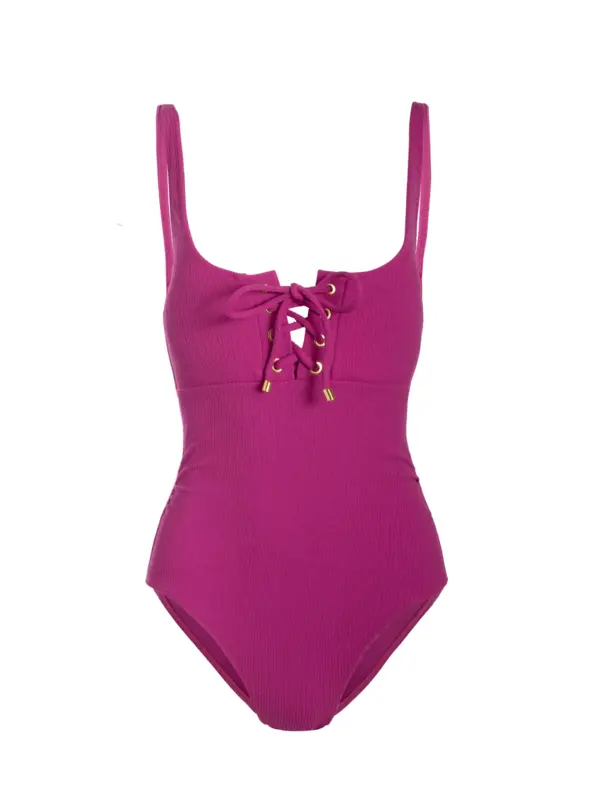 CHANGE OF SCENERY Taylor One Piece Swimsuit - Purple