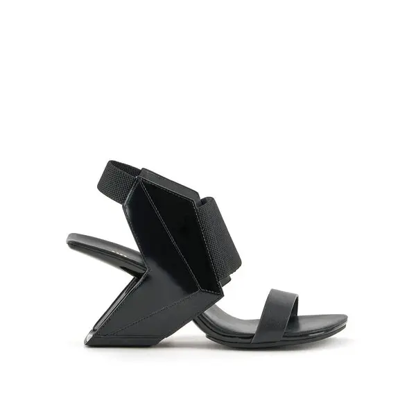 United Nude Loop 3d Hi Sandals - Black