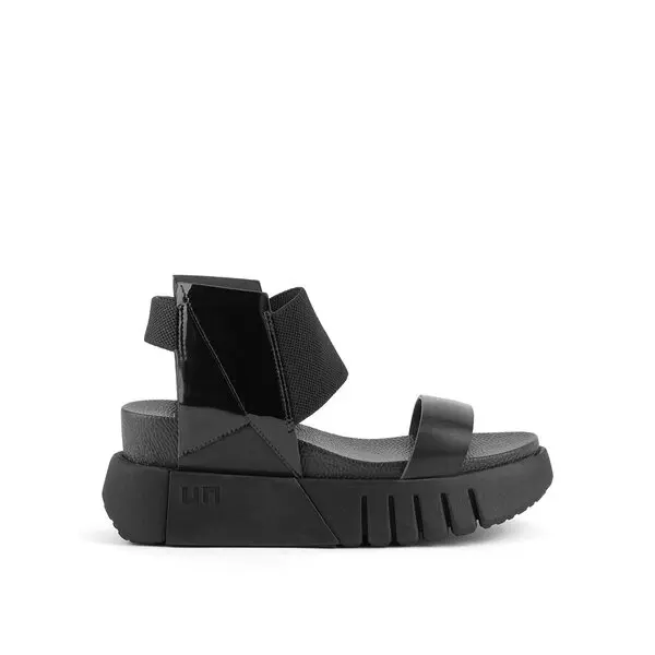 United Nude Delta 3d Platform Sandals - Black