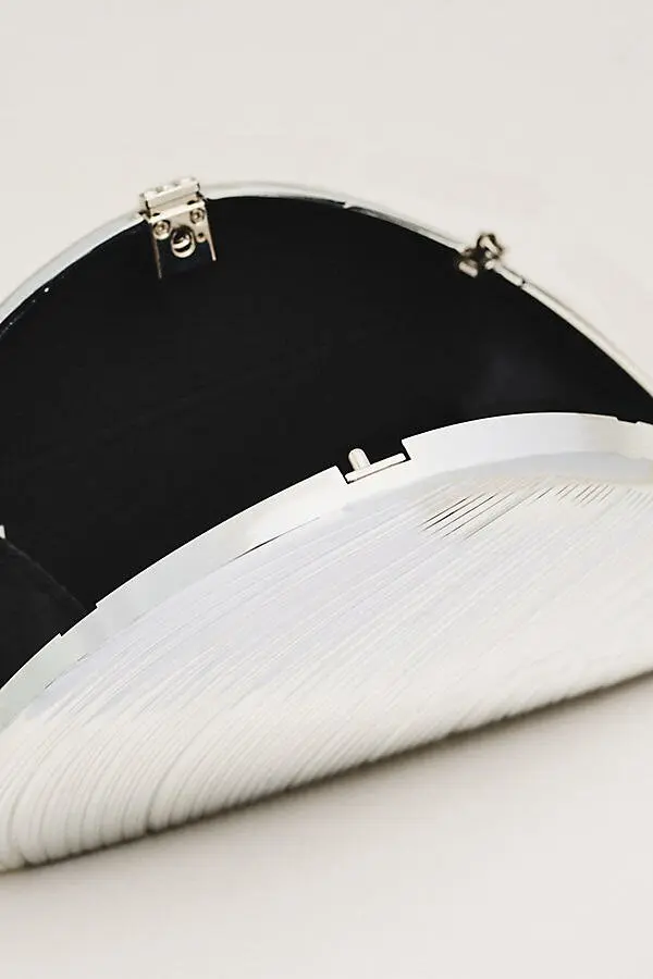 LULLA COLLECTION Acrylic Seashell Clutch
