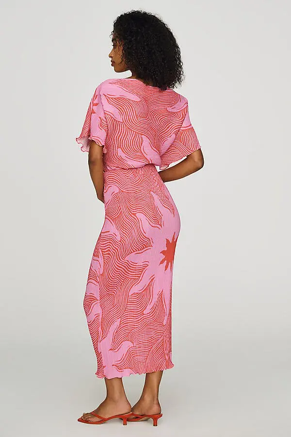 NEVER FULLY DRESSED Soleil Tilly Short-sleeve Dress