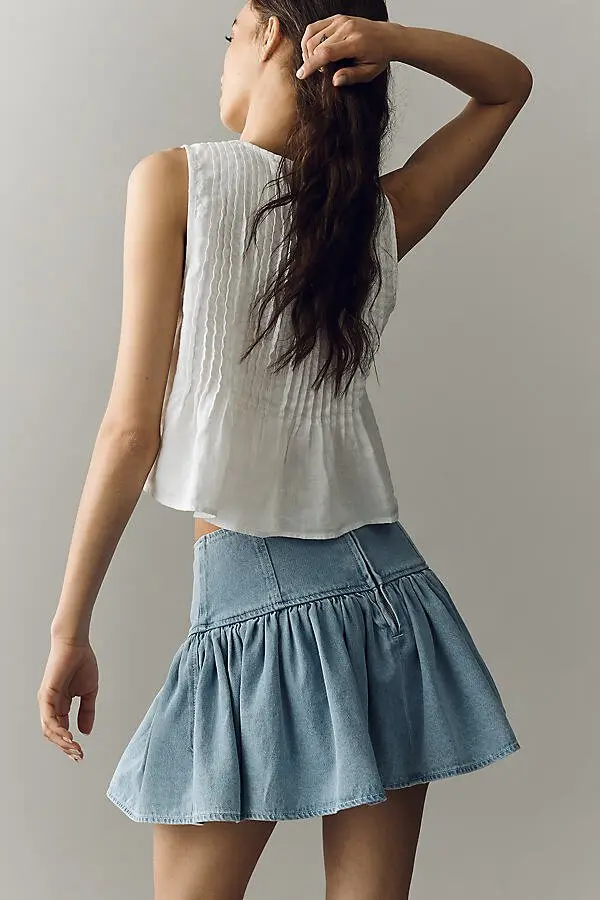 Shona Joy Elsworth Cotton Mini Skirt