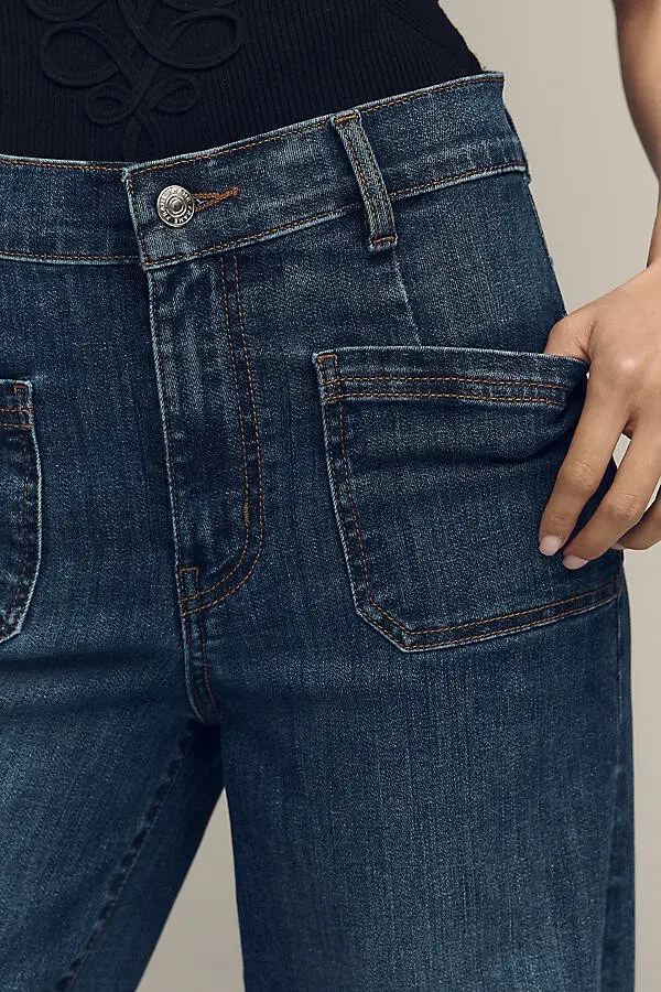 FRAME Le Slim Palazzo High-rise Wide-leg Jeans - Stila