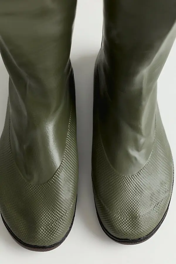 AMEICO Packable Rain Boots - Khaki