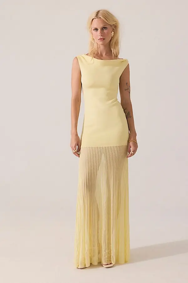 SEROYA Maxime Knit Maxi Dress