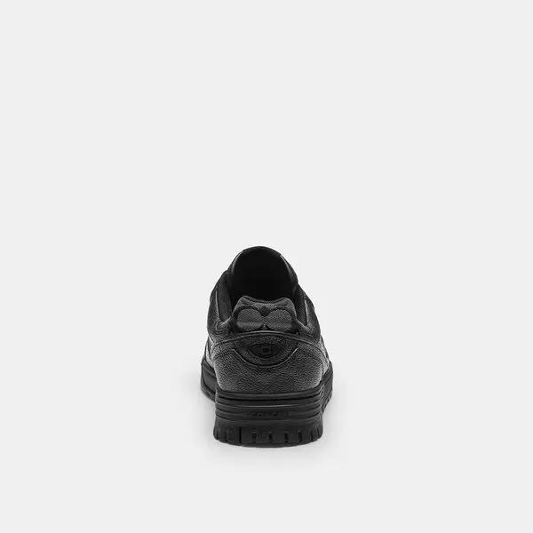 COACH Soho Signature Jacquard And Canvas Sneakers - Black