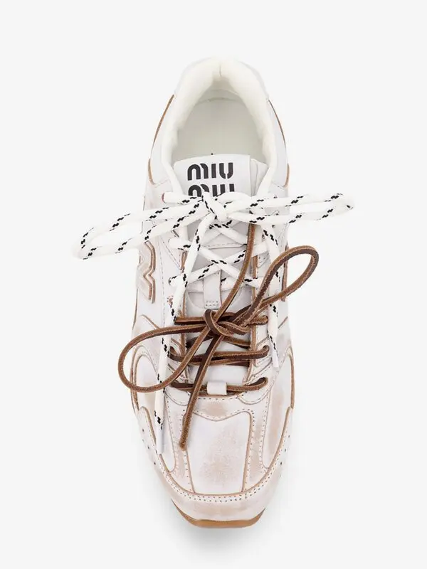 MIU MIU X NEW BALANCE 530 Sl Leather Sneakers