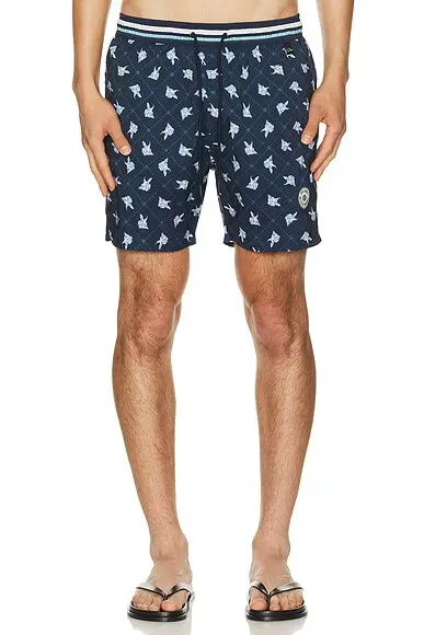 Agua Bendita Joe Trunks - Navy